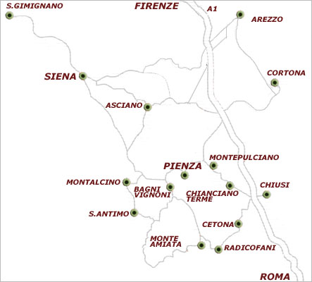 Historic Centre of the City of Pienza, Italy